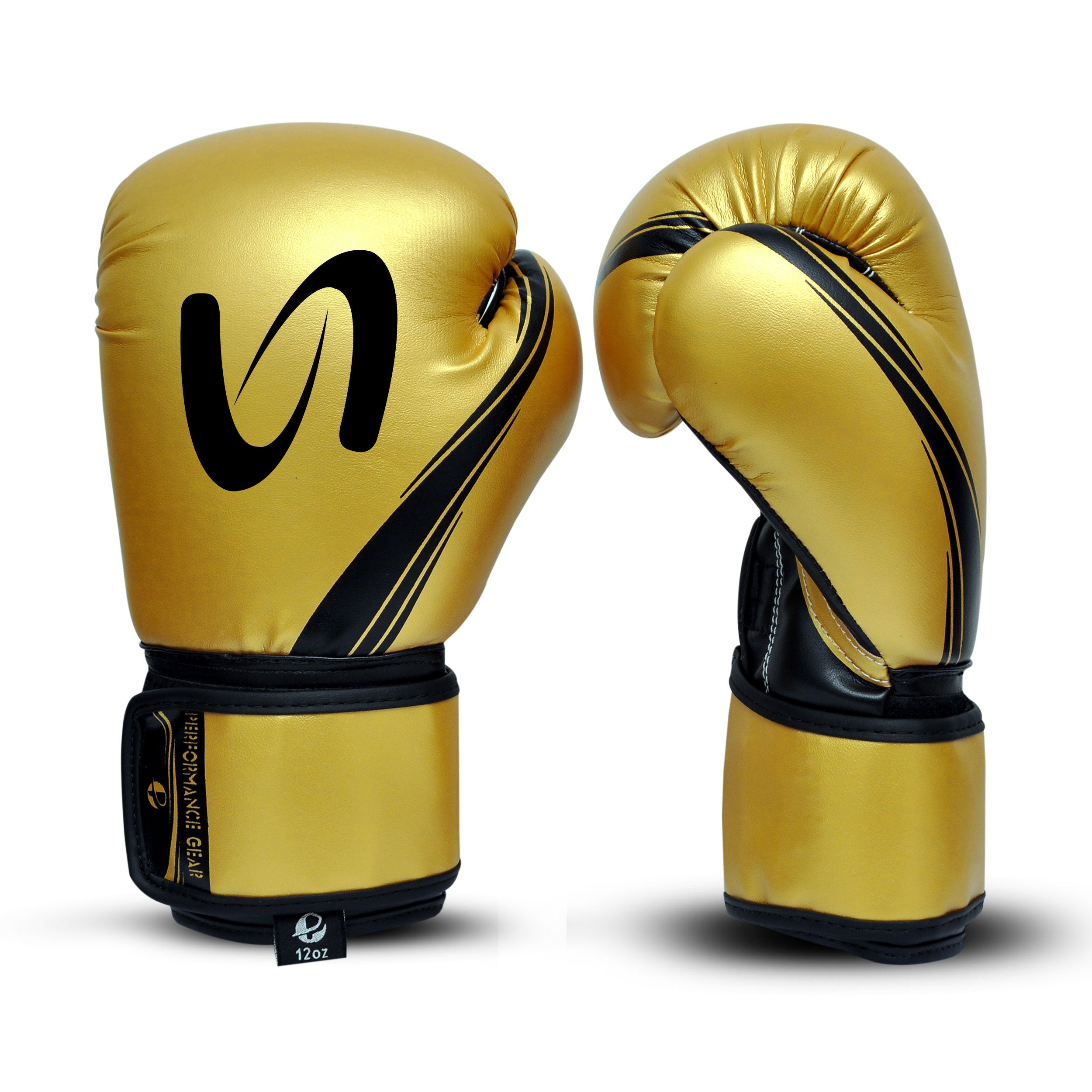 Metallic Boxing Gloves MMA Muay Thai Bag Work Training & Fight ...